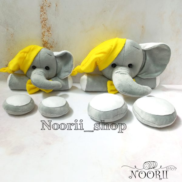 عروسک نیمه فیل - نوری شاپ